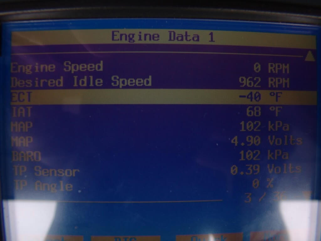 Sparky's Answers - 2000 Chevrolet Cavalier, P0118 Low Coolant Temperature